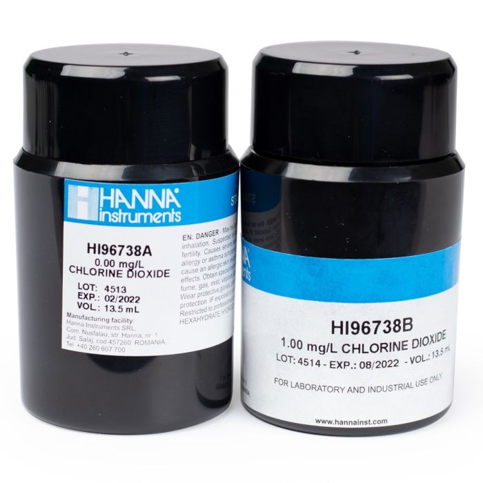 Chlorine Dioxide CAL Check™ Standards - HI96738-11 - Chemstock